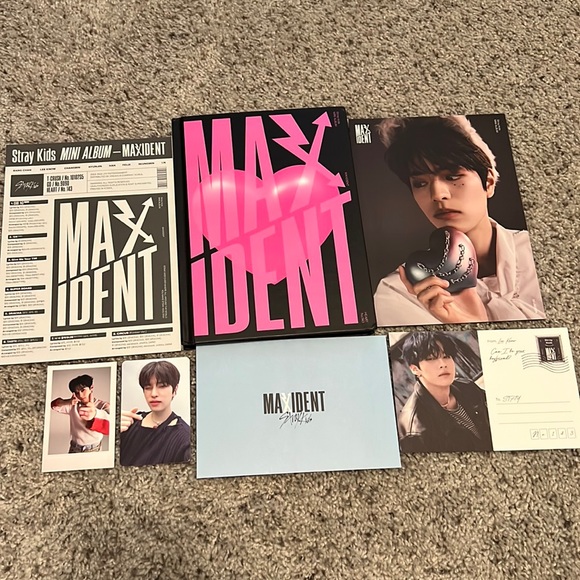Media | Stray Kids Maxident Album With Inclusions | Poshmark